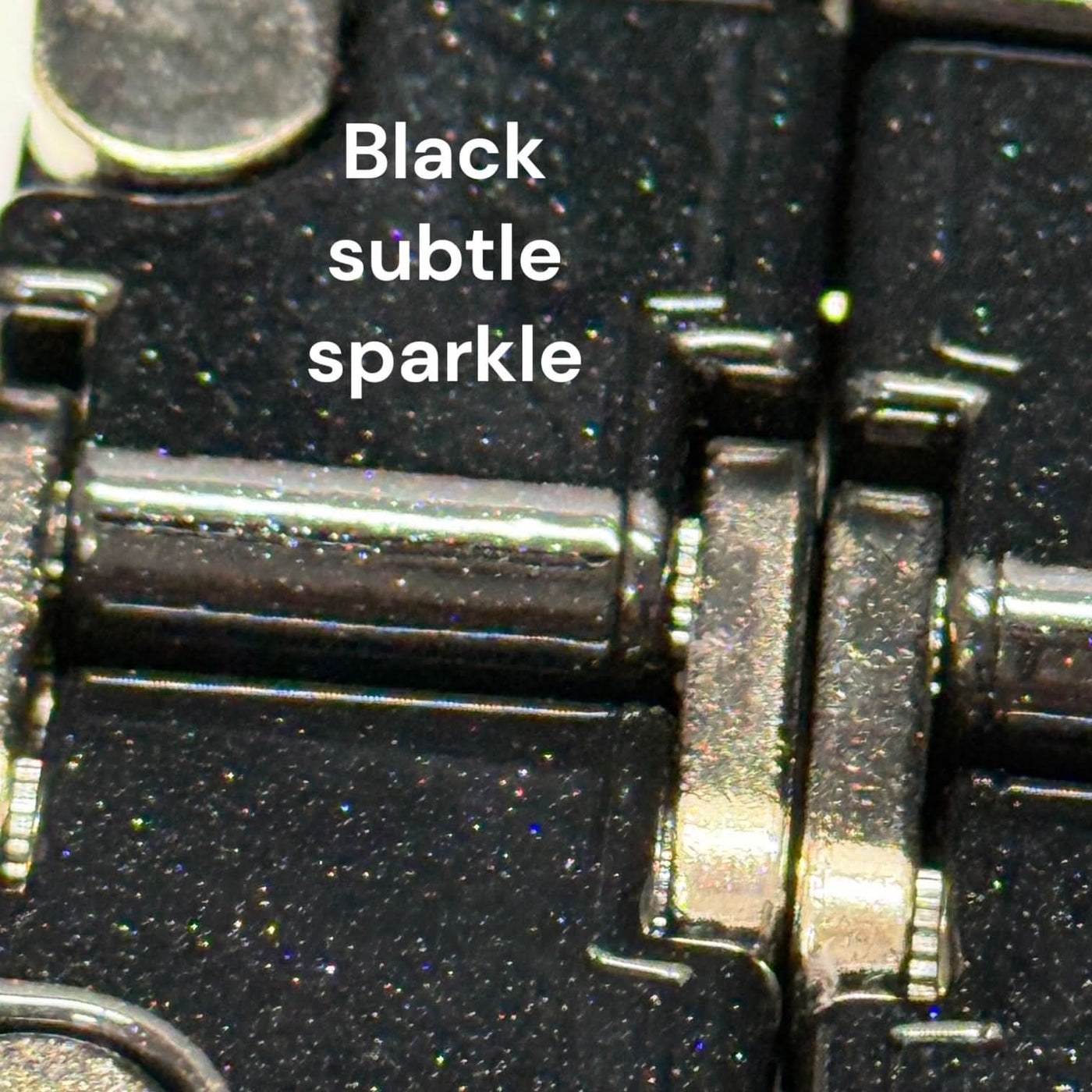 BLACK Metal Infinity Cube Fidget — Kaiko Fidgets Australia Pty Ltd