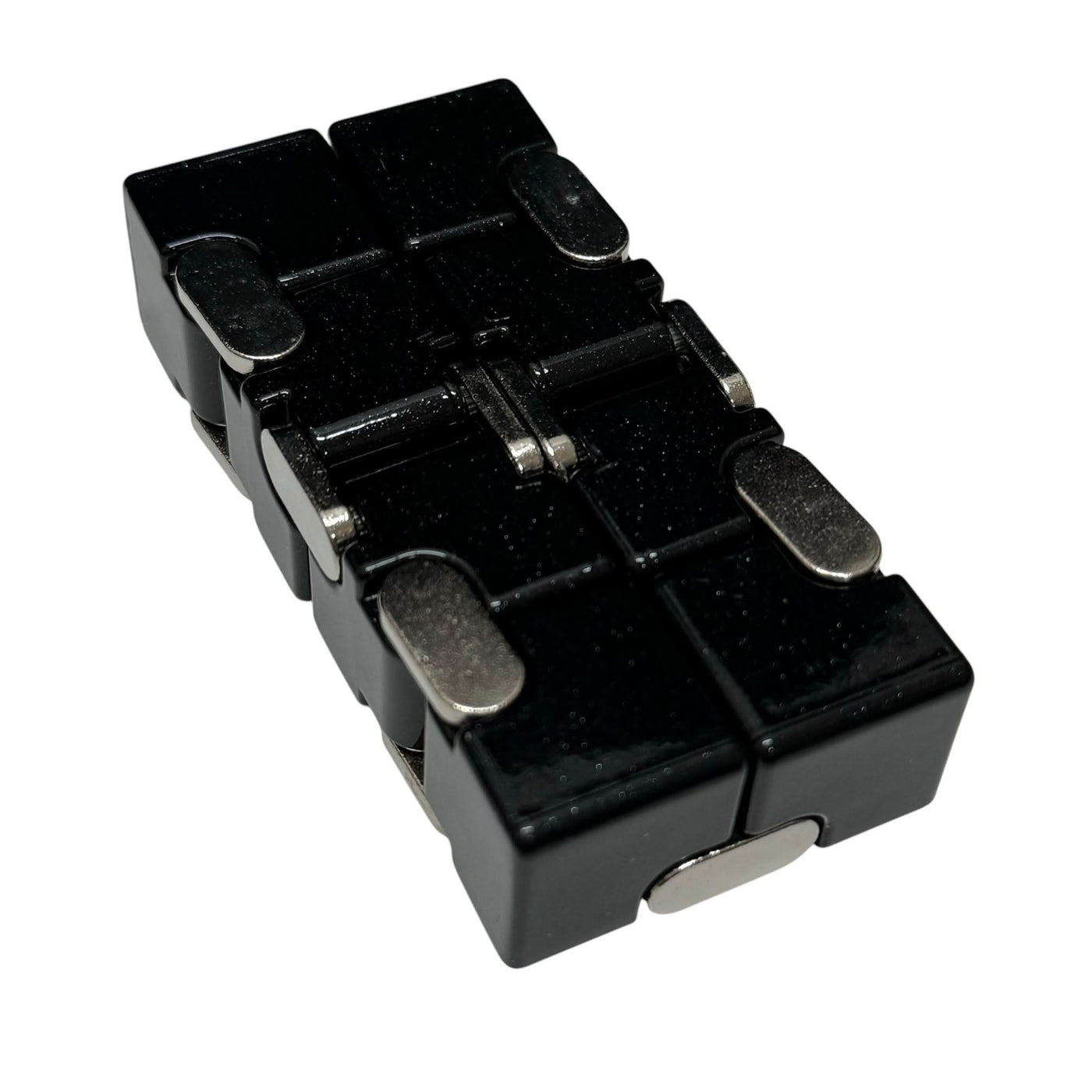 BLACK Metal Infinity Cube Fidget — Kaiko Fidgets Australia Pty Ltd