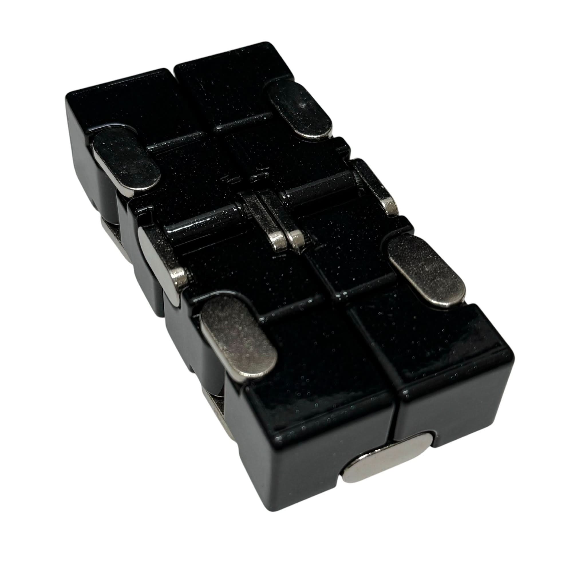 BLACK Metal Infinity Cube Fidget — Kaiko Fidgets Australia Pty Ltd