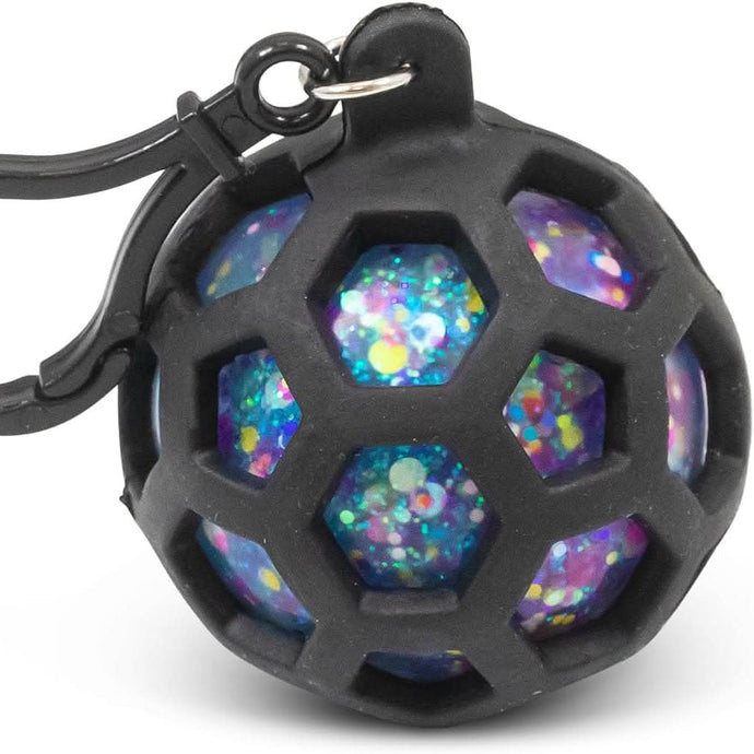Black Fusion Squish Keychain Ball – Kaiko Fidgets Australia Pty Ltd