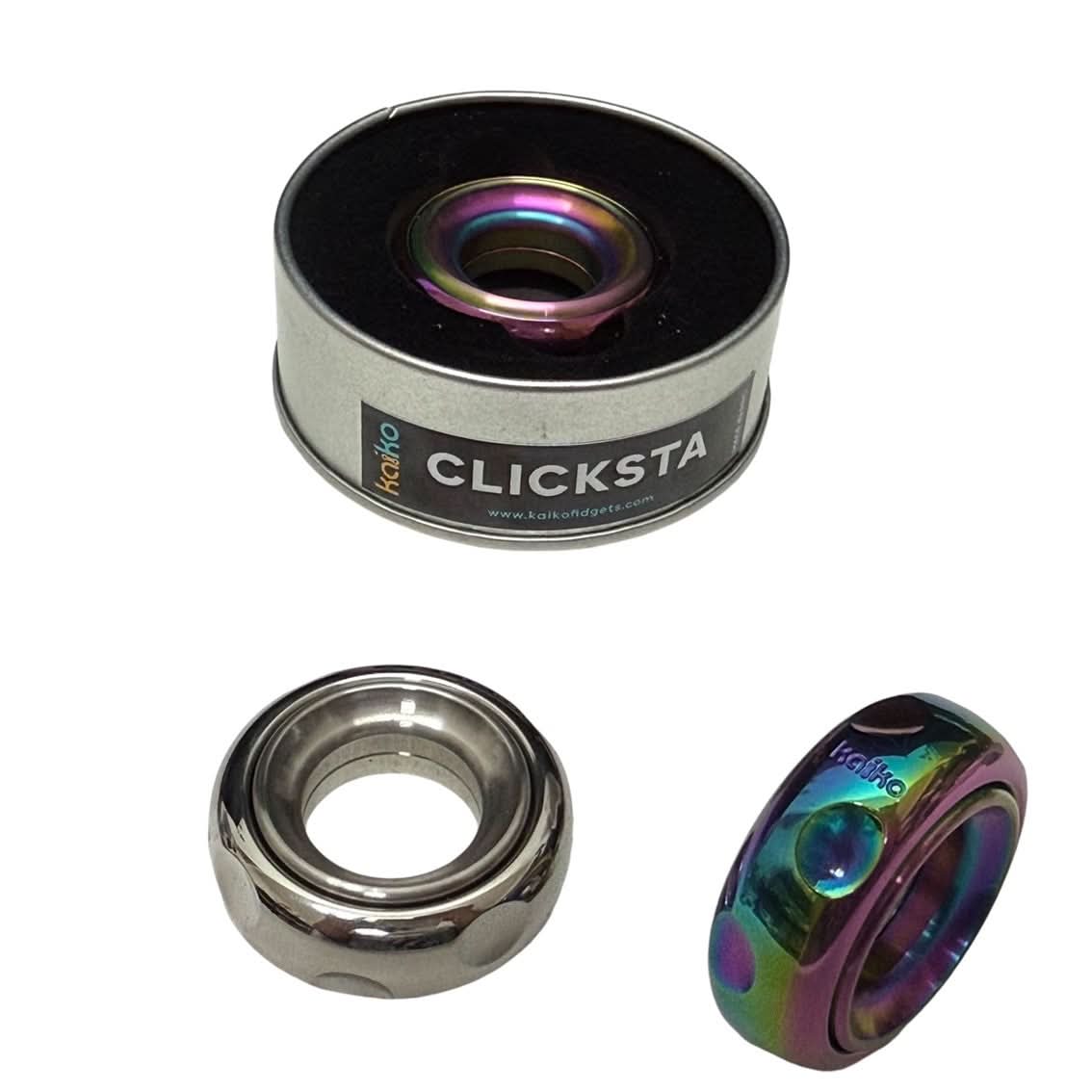 CLICKSTA Spin Ring Fidget — Kaiko Fidgets Australia Pty Ltd