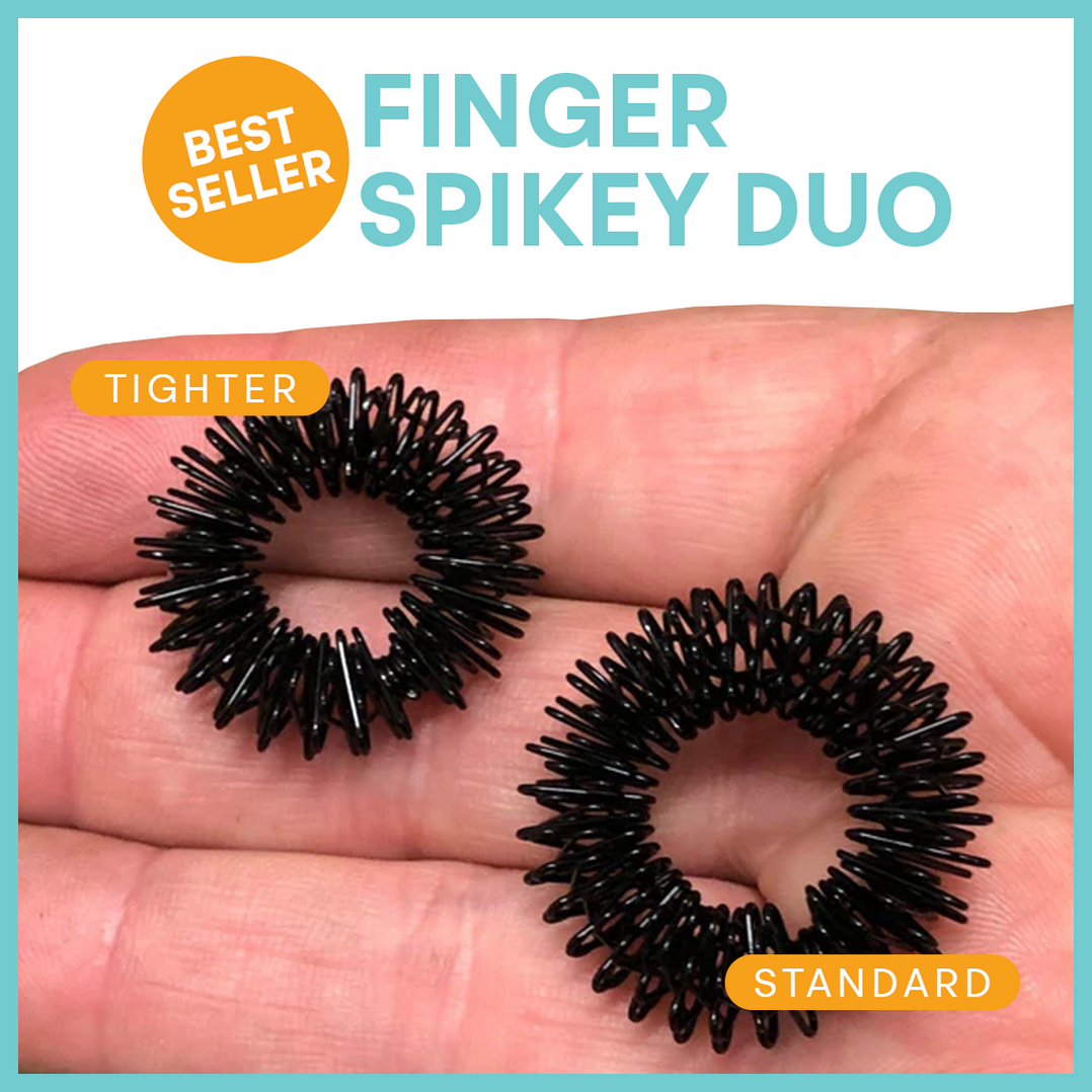 Finger Spikey DUO - Standard & Tighter — Kaiko Fidgets Australia Pty Ltd