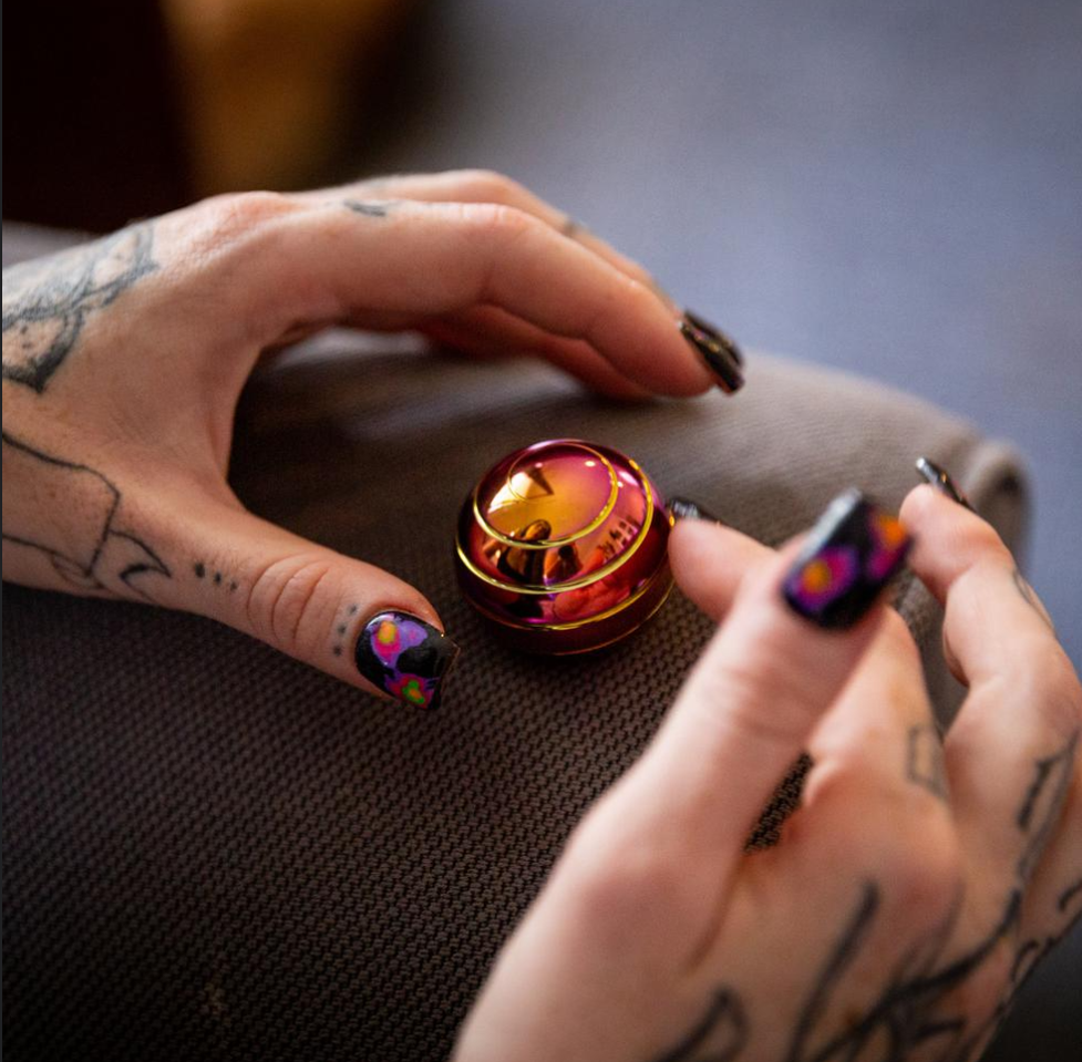 GYROSCOPE -Spinning Desktop Fidget 70gm — Kaiko Fidgets Australia Pty Ltd