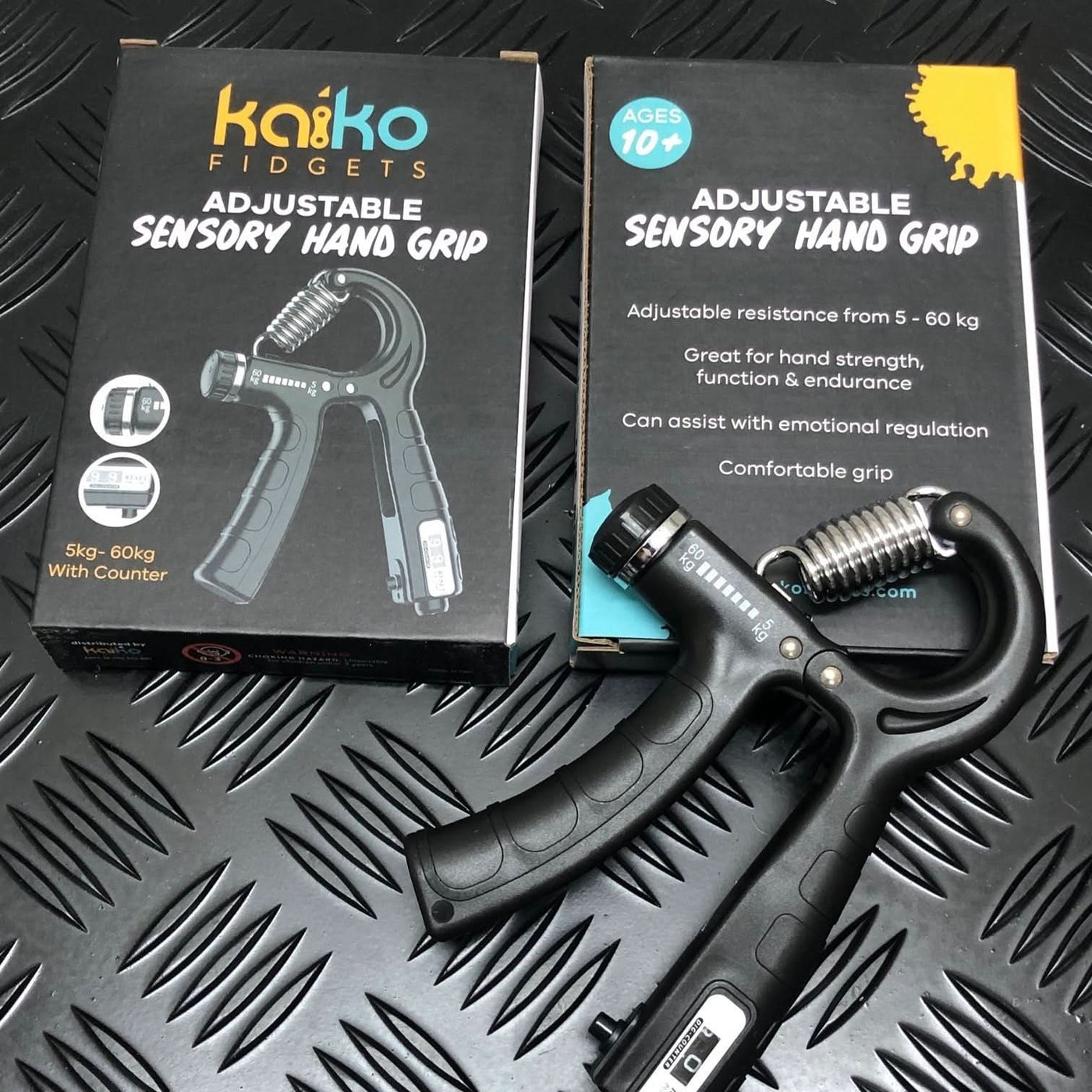 Hand Grip Exerciser with Counter- Great Tool for Emotional Regulation ...