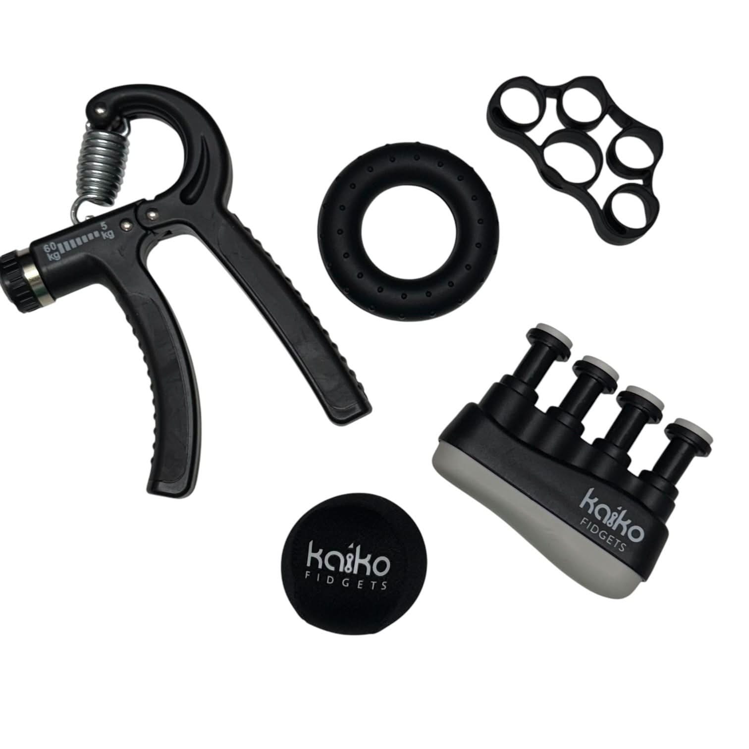 5 Piece Hand Grip Set by Kaiko - for Regulation and Improved Function ...