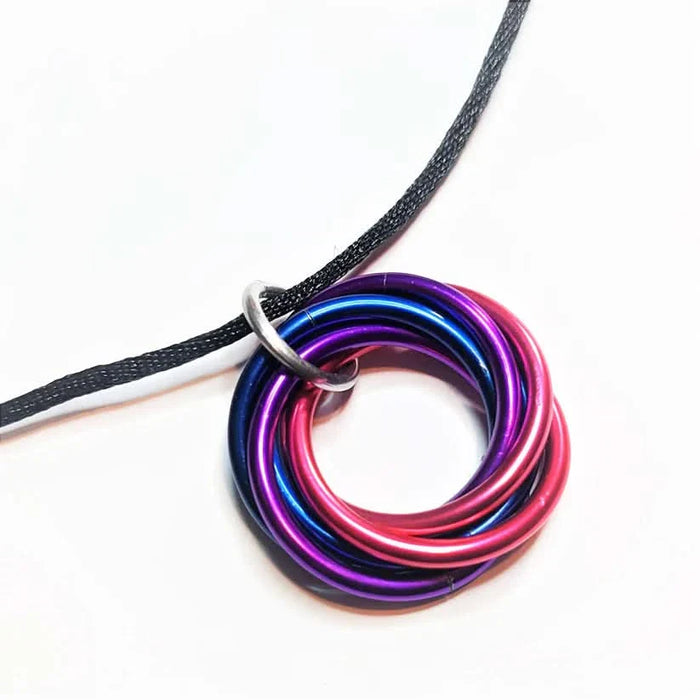 Mobii Ring Fidget Necklace - Hand Crafted Wearable Sensory Supports ...
