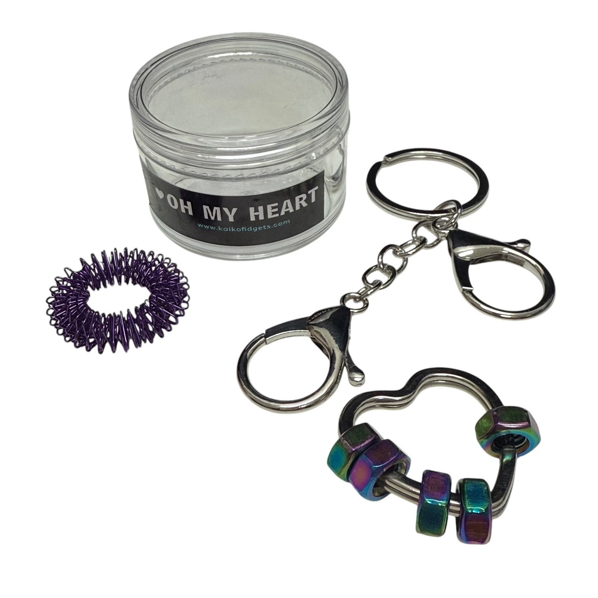 Oh My Heart Fidget Set with Detachable Keyring - LIMITED EDITION ...