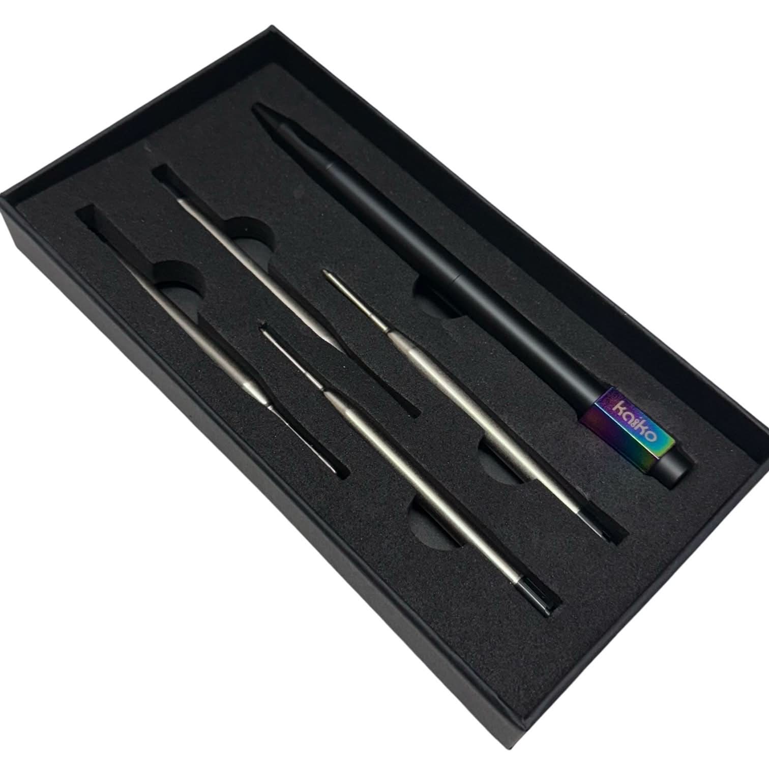 OIL SLICK Weighted Spinner Pen with 4 refills - Ultimate Desk Tool ...