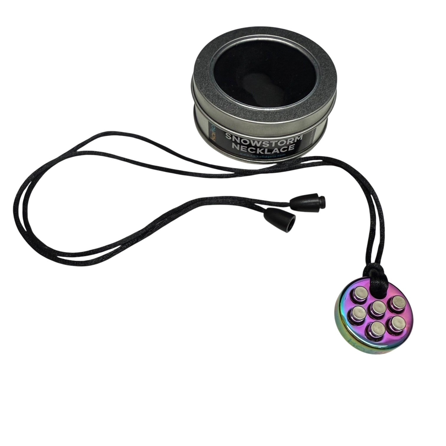Snowstorm Necklace - Unisex Wearable Sensory Support – Kaiko Fidgets ...