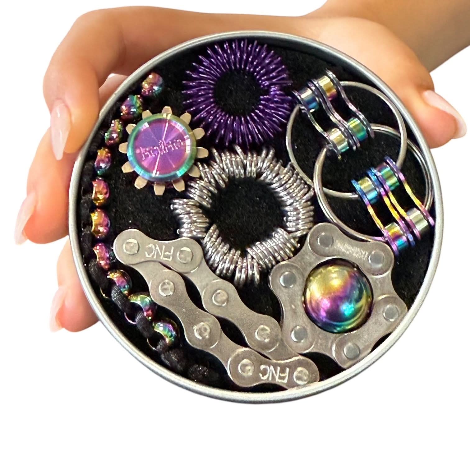 The Works Fidget Kit by Kaiko Fidgets - 7 Purpose Built Sensory Suppor ...