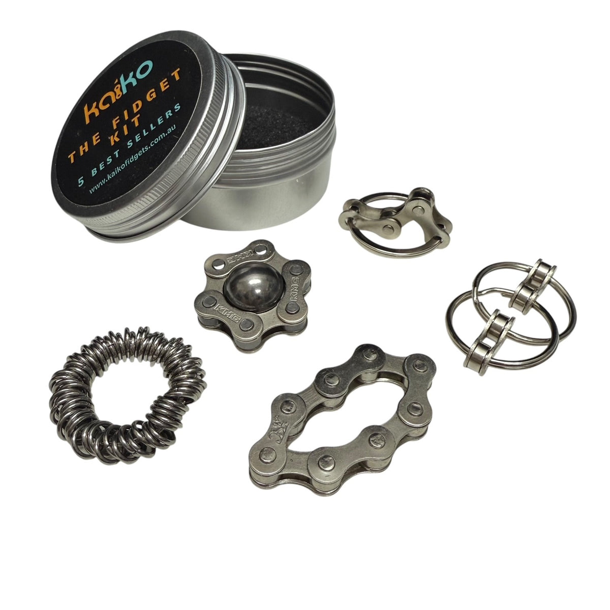 The Fidget Kit - Original 5 Best Selling Fidgets by Kaiko for Focus, C ...