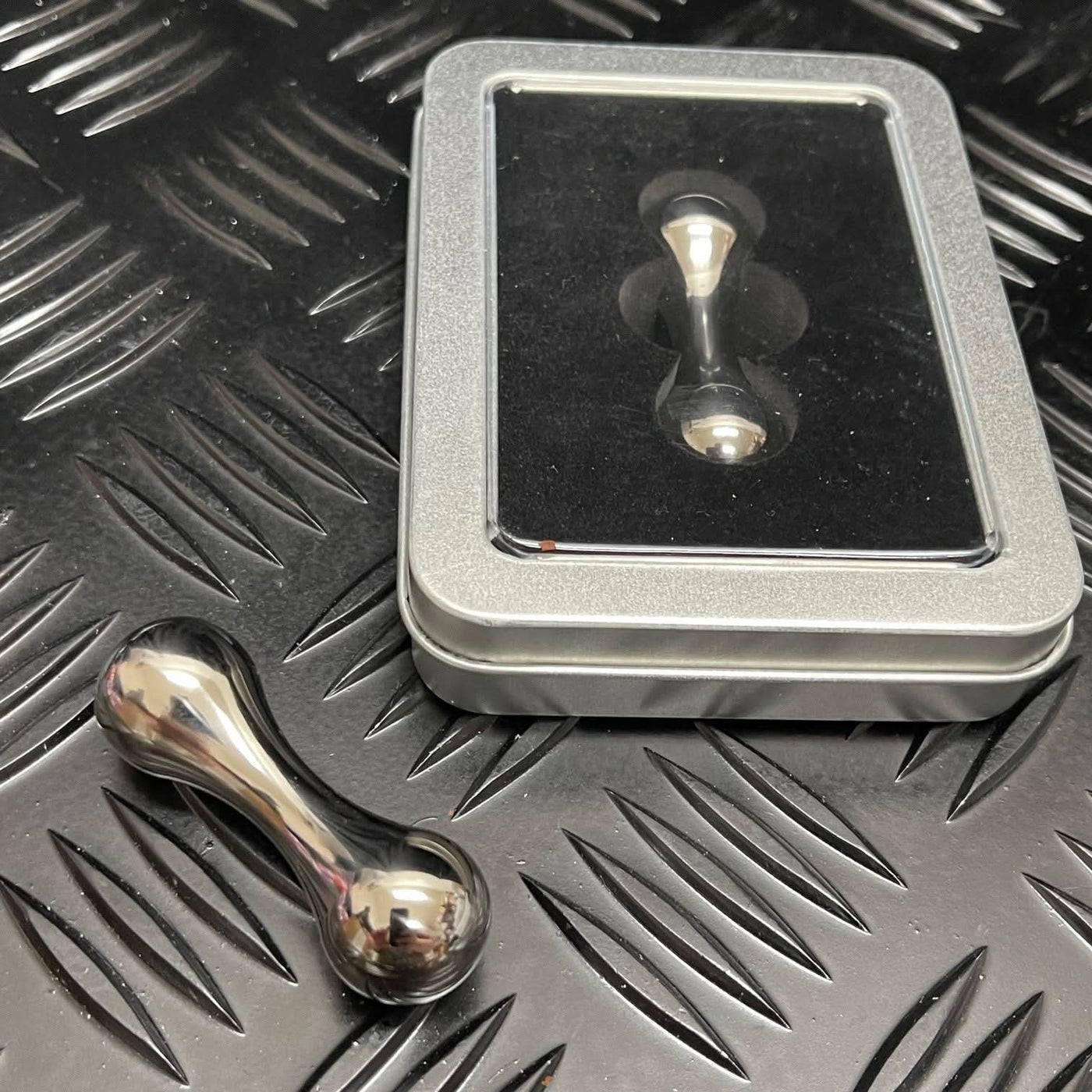 Titanium Fidget Bone by kaiko — Kaiko Fidgets Australia Pty Ltd