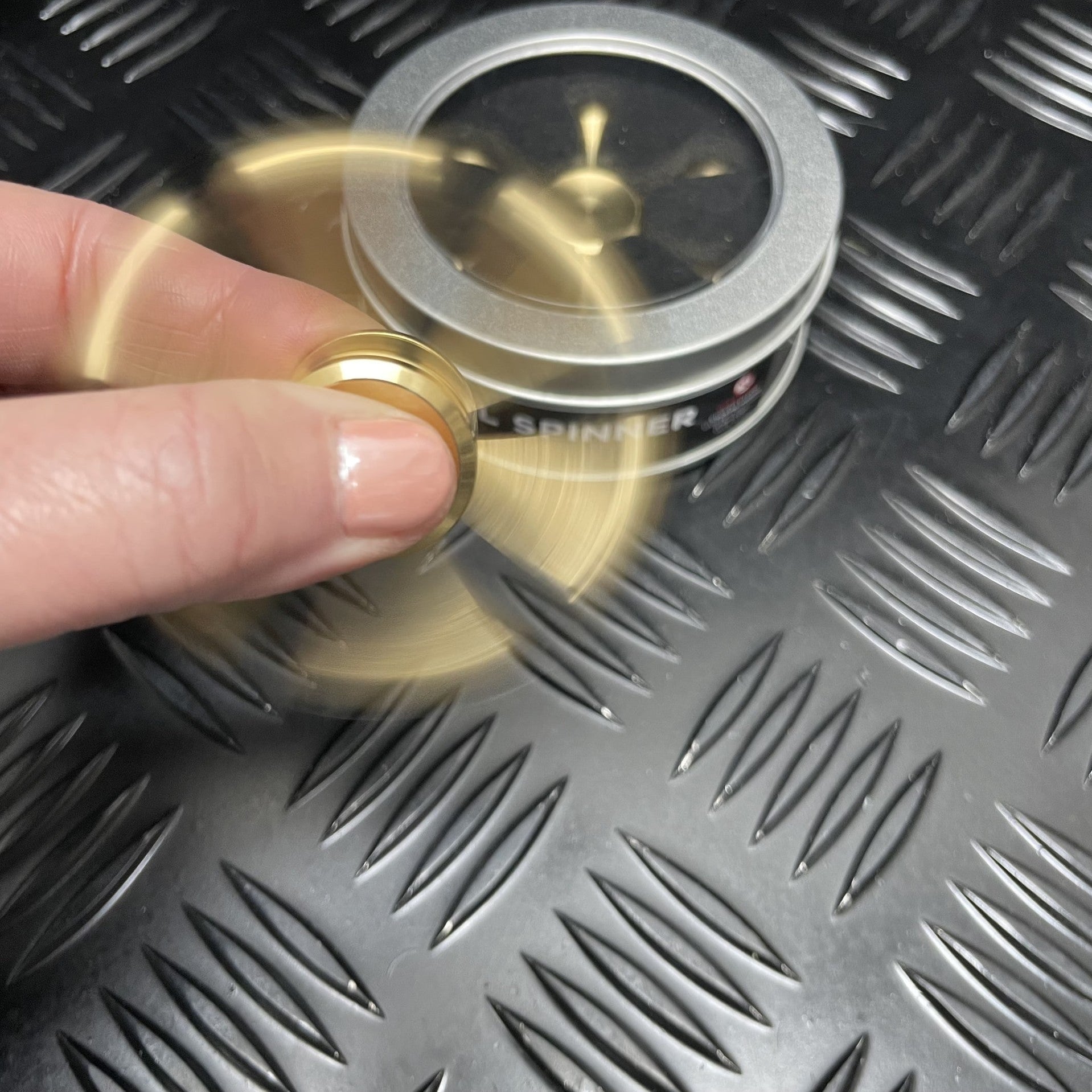 WHEEL SPINNER Metal Fidget — Kaiko Fidgets Australia Pty Ltd