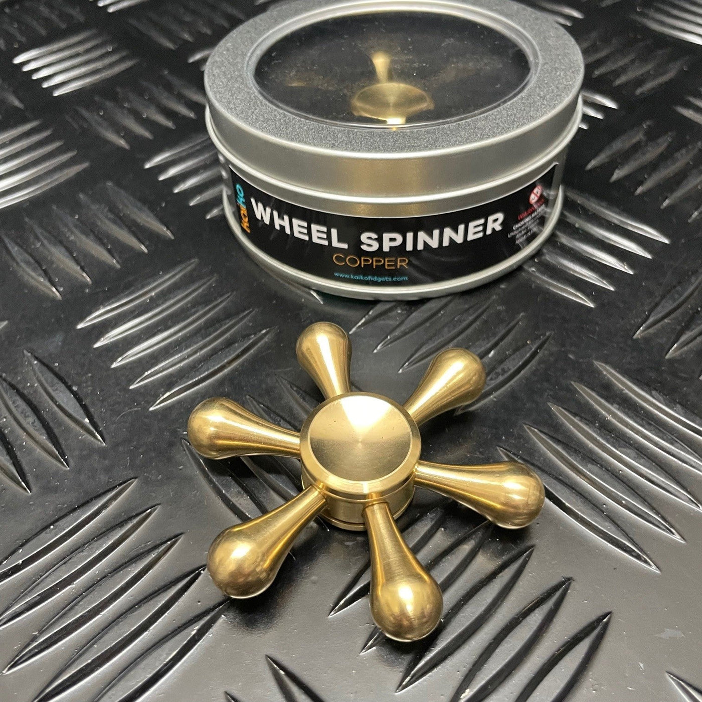 WHEEL SPINNER Metal Fidget — Kaiko Fidgets Australia Pty Ltd
