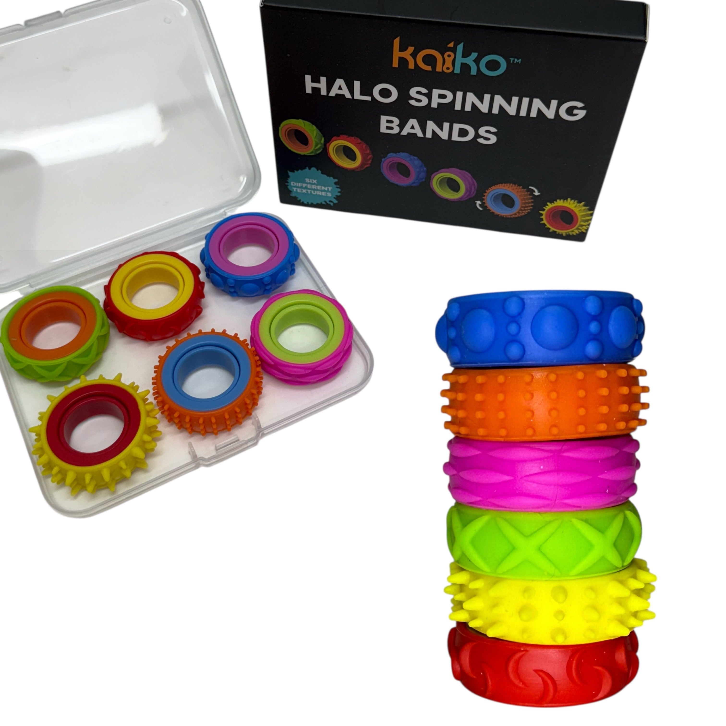 Halo Spinning Bands By Kaiko – Kaiko Fidgets Australia Pty Ltd
