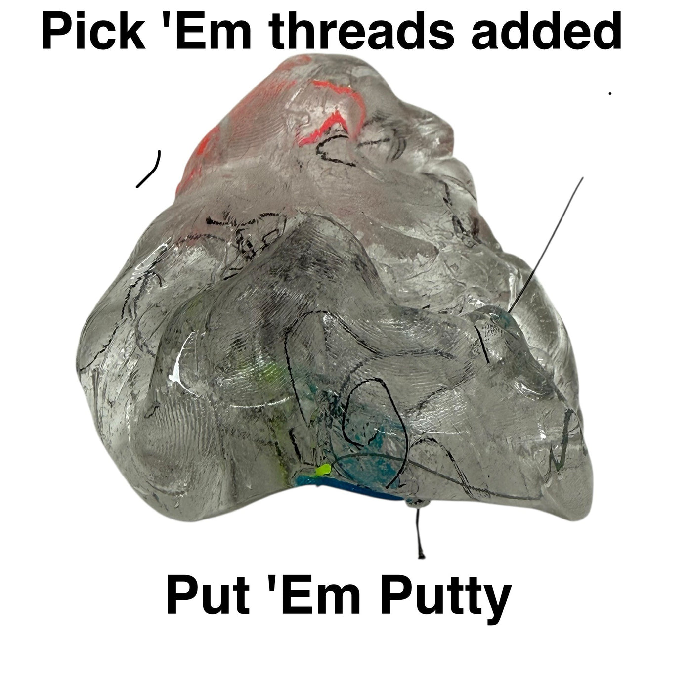 Clear Put 'Em Putty by Kaiko - for use with Pick 'Em Series — Kaiko Fidgets Australia Pty Ltd