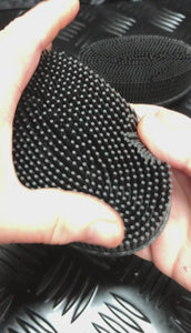 Black Tactile Sensory Brush — Kaiko Fidgets Australia Pty Ltd