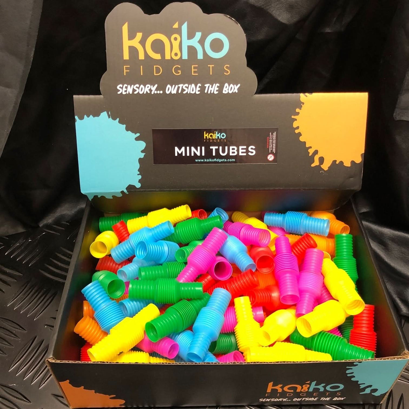 Box of 120 Mini Pop Tubes — Kaiko Fidgets Australia Pty Ltd