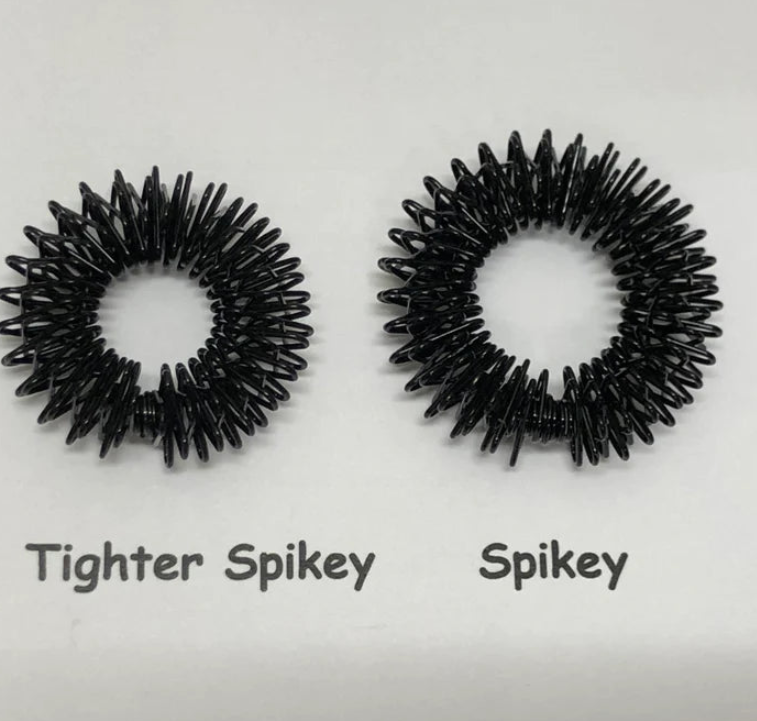 Black Wrist & Finger Spikey SET — Kaiko Fidgets Australia Pty Ltd